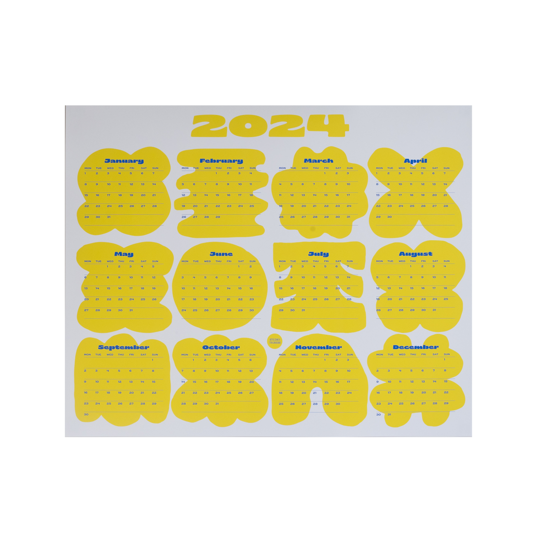 Shapes Calendar: Sunny – Studio Tigress