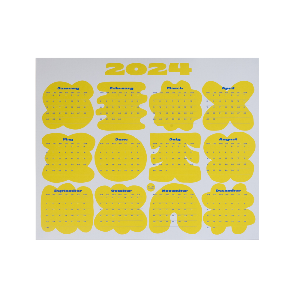 Shapes Calendar: Sunny – Studio Tigress