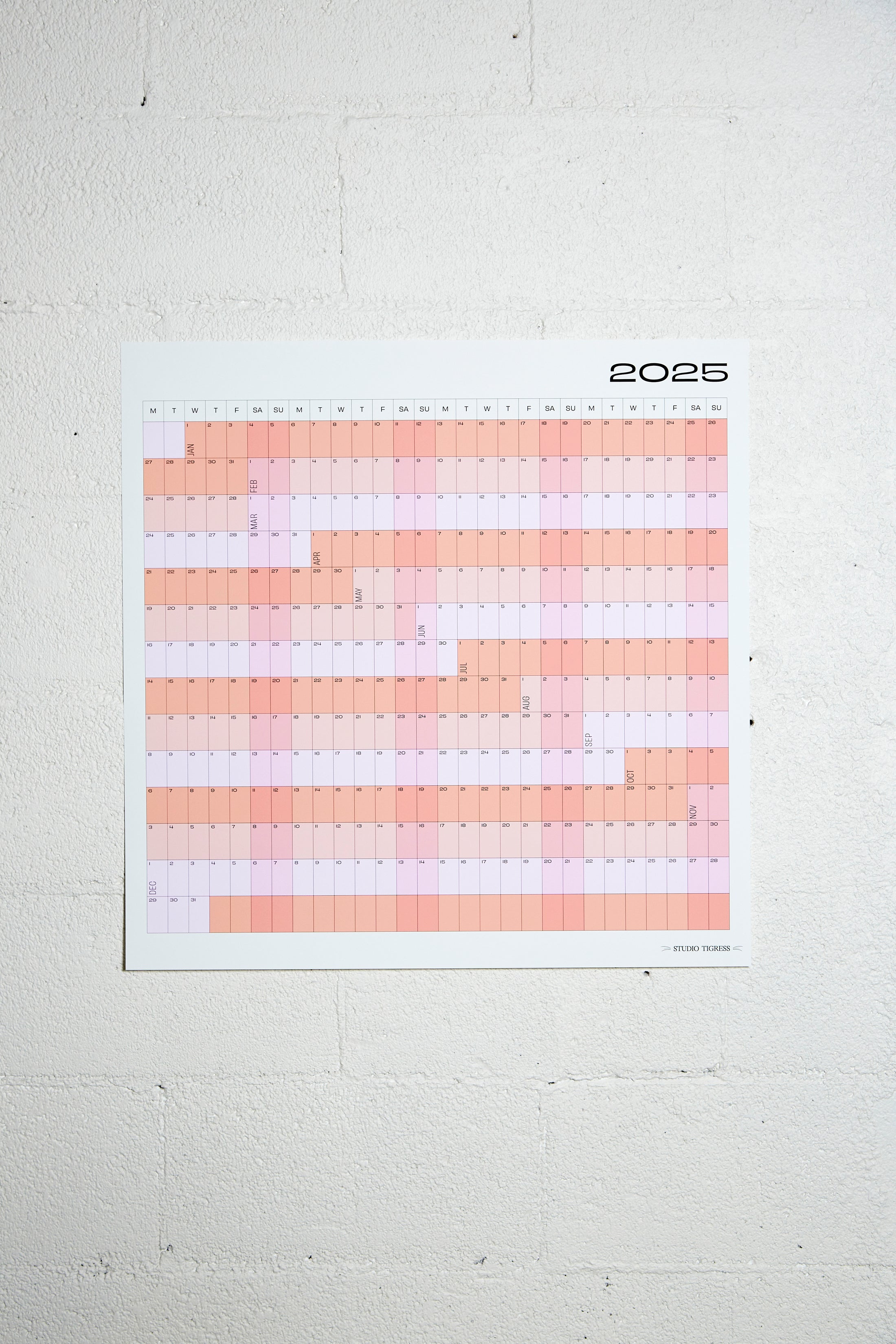 2025 Square Calendars – Studio Tigress