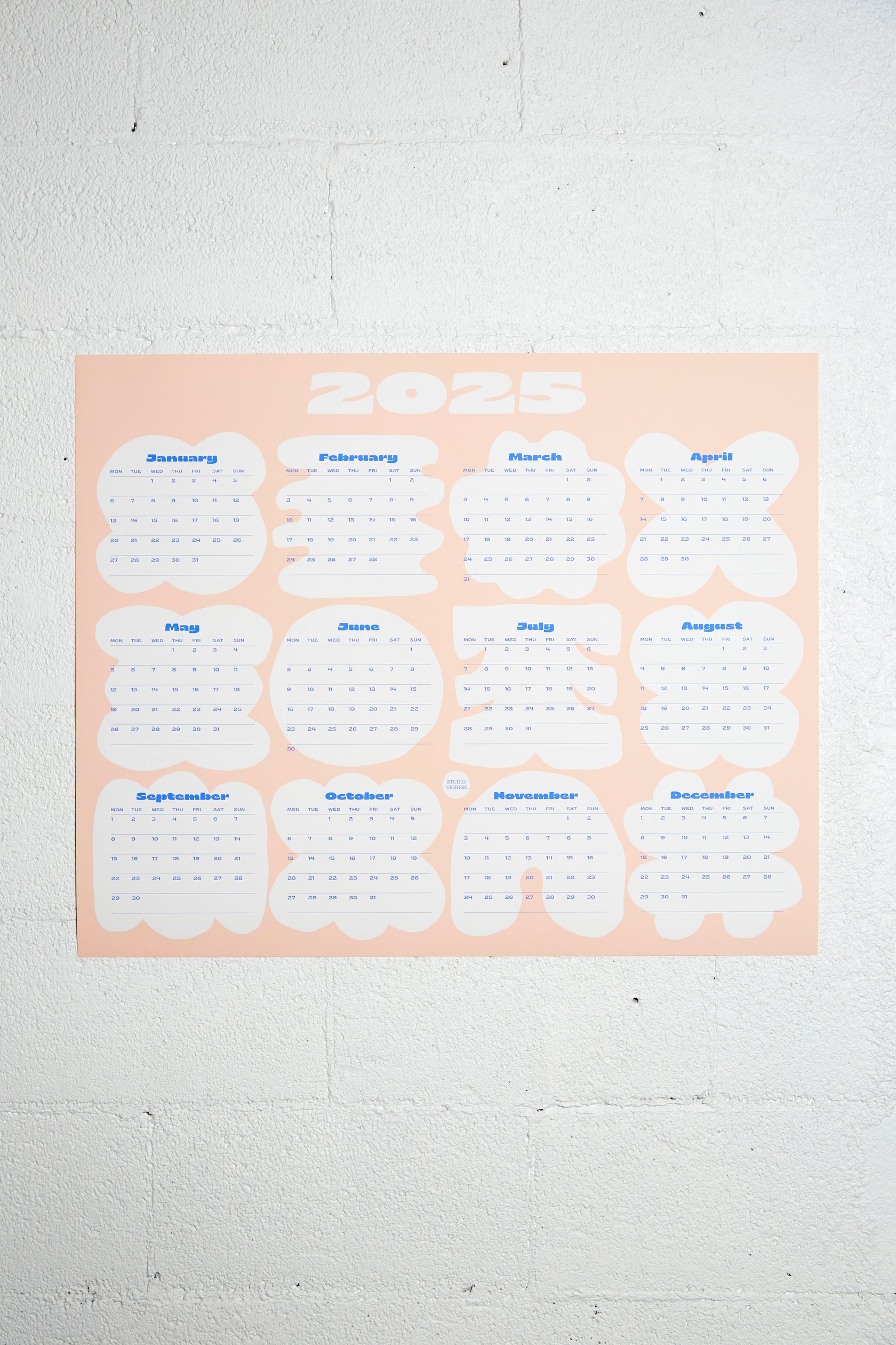 2025 Shapes Calendars – Studio Tigress