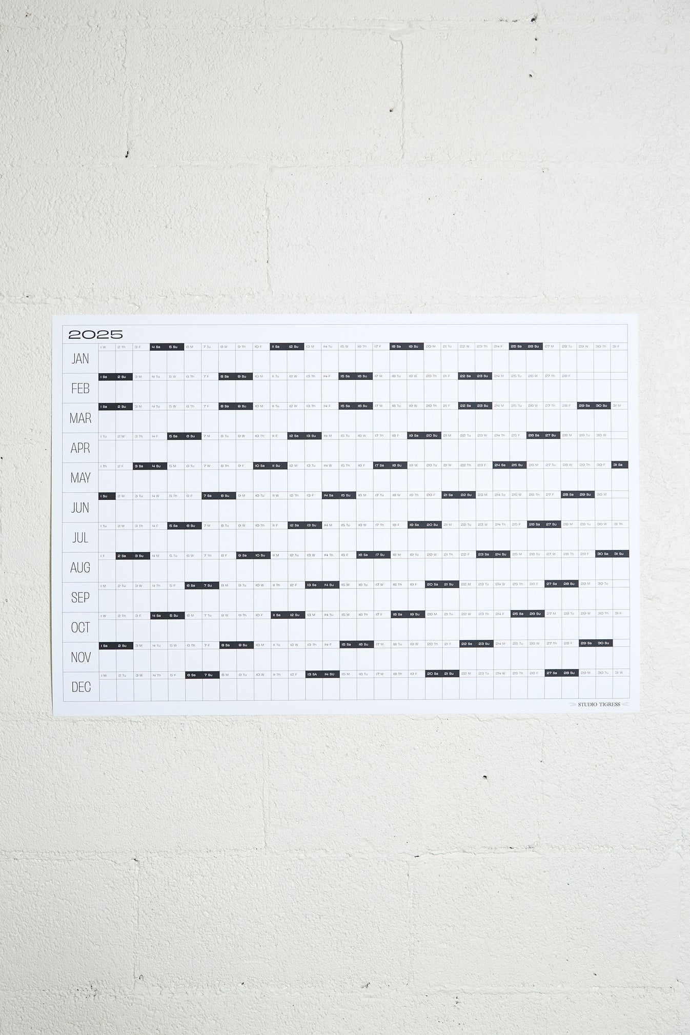 2025 Classic Calendars – Studio Tigress