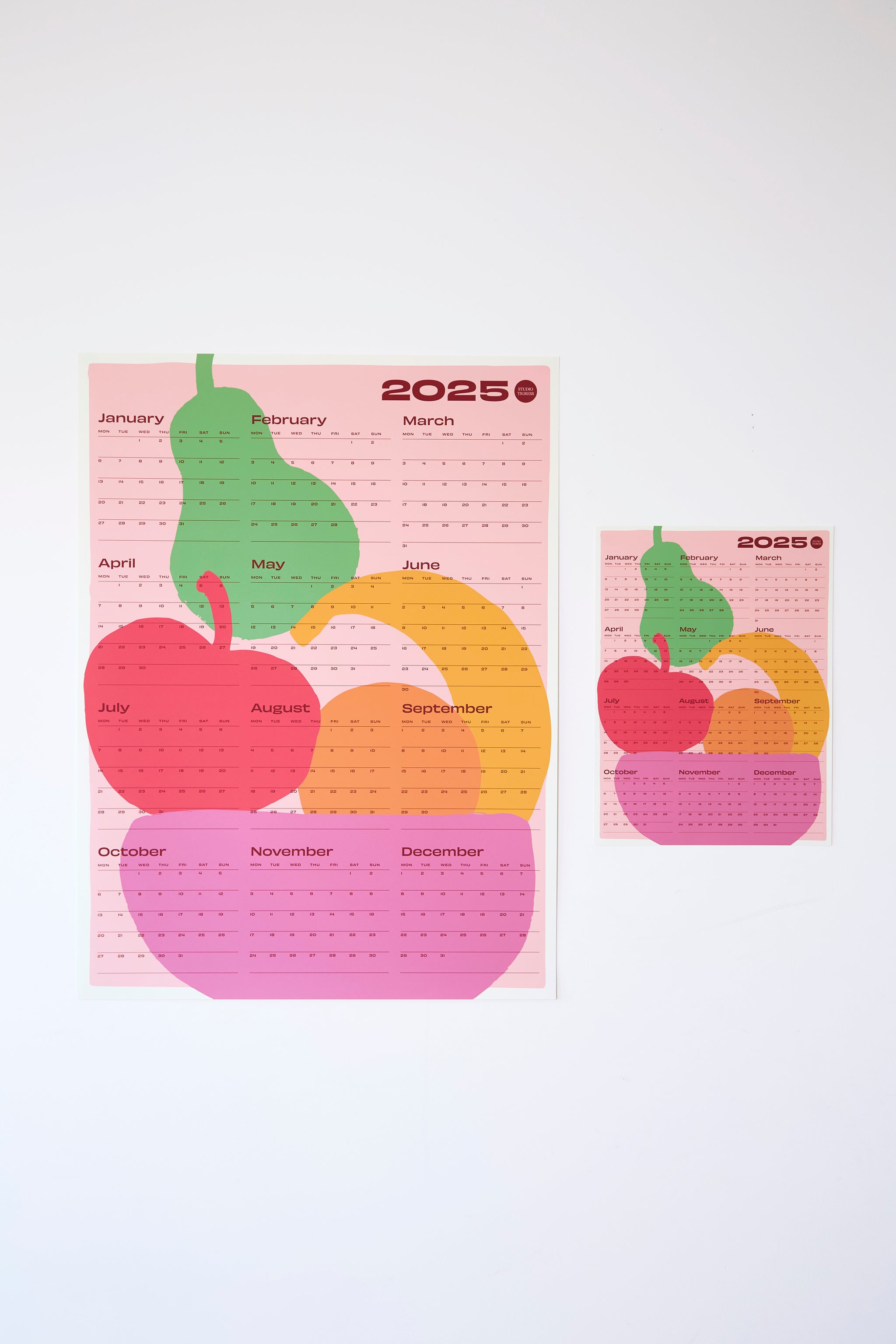 2025 Fructose Calendars – Studio Tigress
